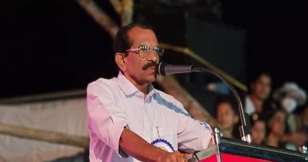 പെരിയ ഇരട്ടകൊലപാതക...MV Balakrishnan